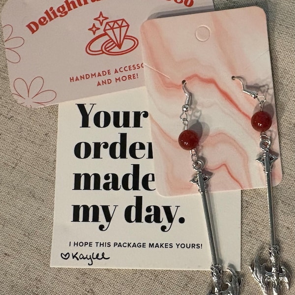 Kawaii Labubu Rabbit Monster Dangle Earrings, Cute Animal Jewelry for ...