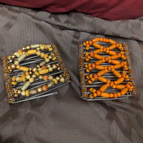 African Butterfly Wire Hair Clip 9 Tong 690 large - Etsy