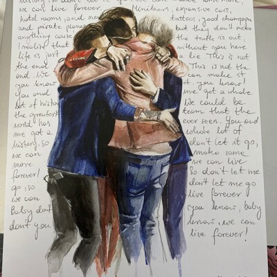 Digital Download / Printable One Direction Fanart // One Direction ...