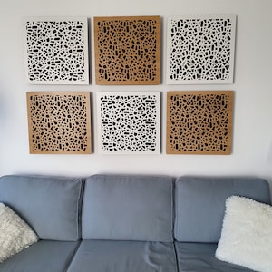 Vertical Wood Slat Wall Panels Accent Wall Panels Sound - Etsy
