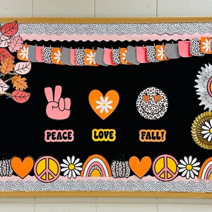 Groovy Classroom Decor Alphabet Posters - Etsy