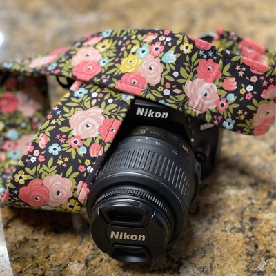 Pink Stars Camera Strap / DSLR Camera Strap for Nikon Canon - Etsy
