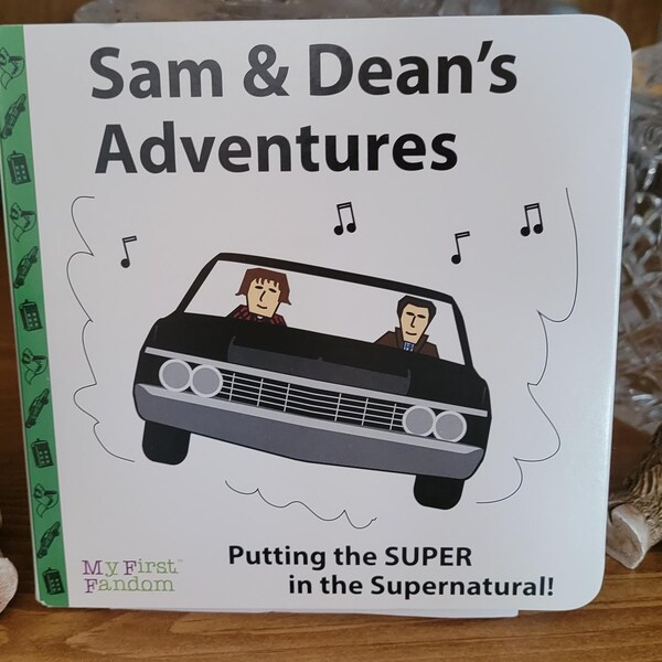 Sam and Dean's Adventures, Supernatural Story, Kids Board Book - Etsy