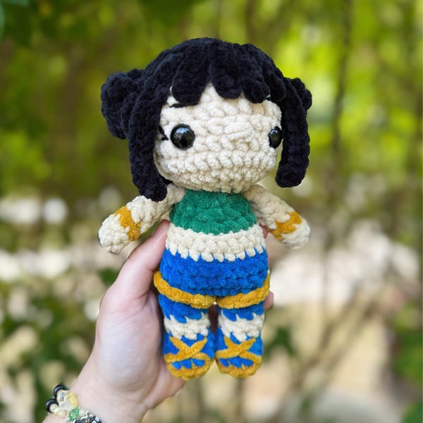 Demon Hunter Crochet Pattern | K-pop Inspired Amigurumi Dolls (PDF) - Etsy