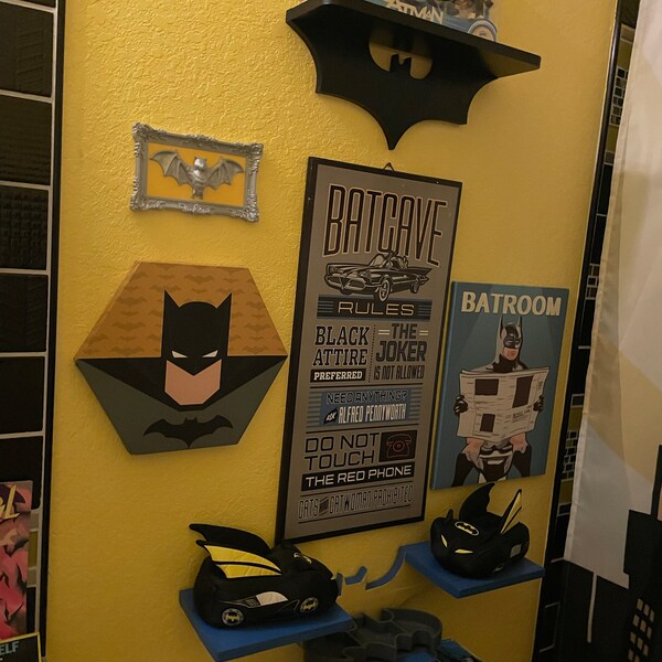 Bat Frame Wall Art • Gothic Home Decor • 3D Printed - Etsy
