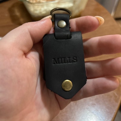 Man Accessory Leather Keychain With Photo, Personalized Gifts for Him ...