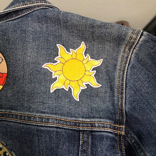 Best Day Ever Sun Embroidered Iron on Patch - Etsy