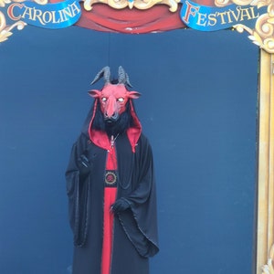 Black Tau Hooded Robe, Robe of a Neophyte, Robe of the Crone, Ritual ...