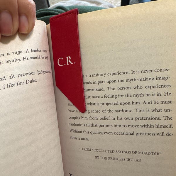 Personalized Leather Bookmark, Monogram Bookmarks, Book Marks for Men ...