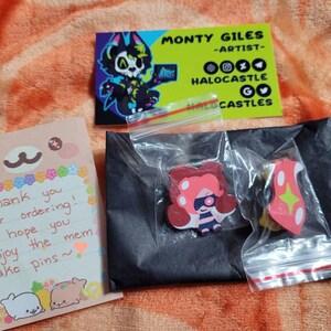 Splatoon Octarian Mem Cake Enamel Pins - Etsy