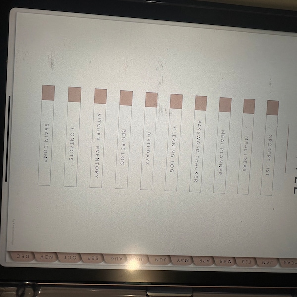 Editable Yearly Planner, Printable Yearly Overview on One Page, Year at ...