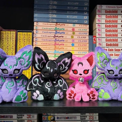 DIY KIT Koumori Bat Plush Littlefox's Toebeans Japanese Spirit Bat ...