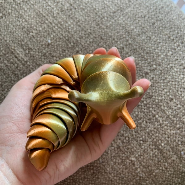 3d Print, Slug, Fidget, Child Toy, Easter Basket, Stocking Stuffer ...