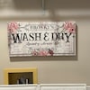 Personalized Laundry Service Sign, Custom Wash & Dry Sign, Laundry and ...