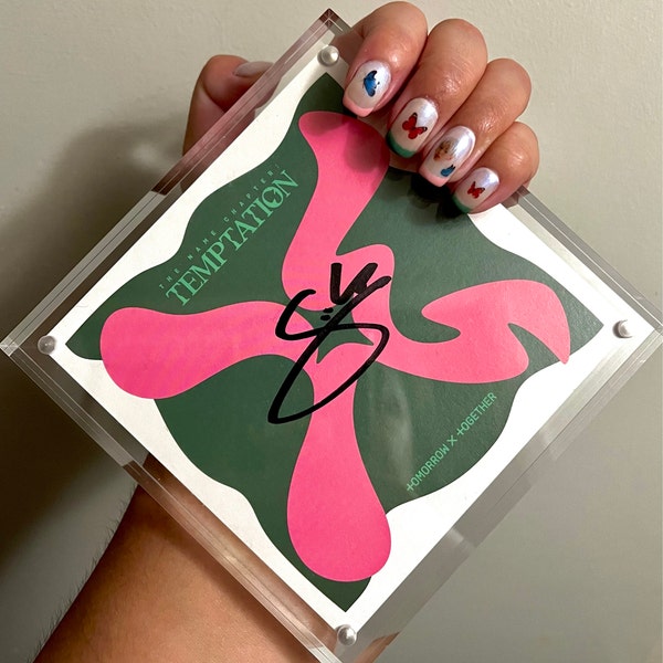 TXT Temptation| Txt Waterslide Nail Decals| TXT Nail Art| Kpop Nail ...