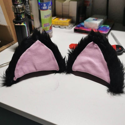 Cow Ear Pattern for Making Faux Fur Costume Ears Animal Ears - Etsy