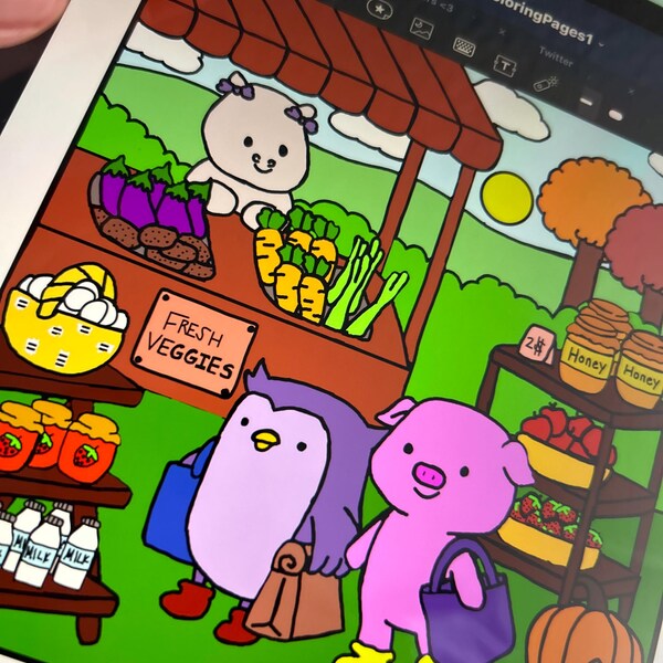 Cozy Hygge Coloring Pages | 10 Printable Coloring Pages | Cozy Season ...