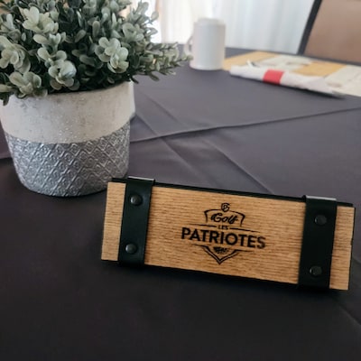 Wooden Menu, Leather Menu A4/US Letter, A5/US Half-letter, Leather Menu ...