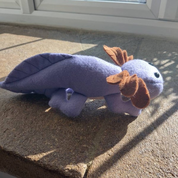 Axolotl Plush Sewing Pattern - PDF Digital Download - No Physical Items ...