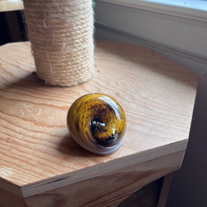 Tortoiseshell Cat, Glass Sculpture, - Etsy