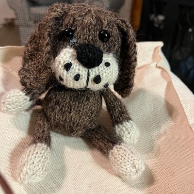 Knitting Puppy Pattern. DIY Dog Toy. Amigurumi Tutorial. - Etsy