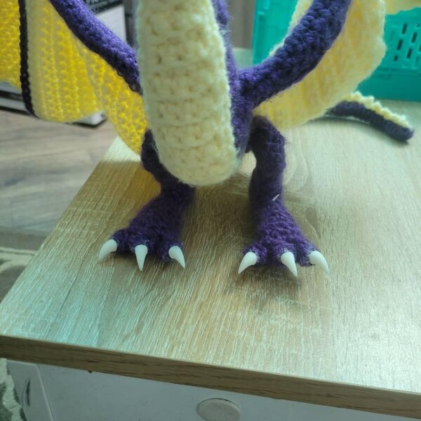 Chonky Claws for Amigurumi, Dragon Claws, Claws for Crochet, Claws for ...