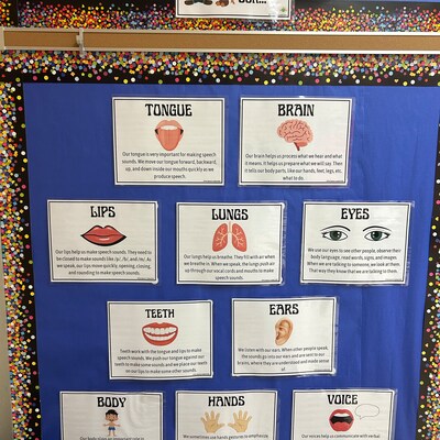 Speech Sounds Posters Speech Sounds Visual Cues Prints SPEECH Room ...