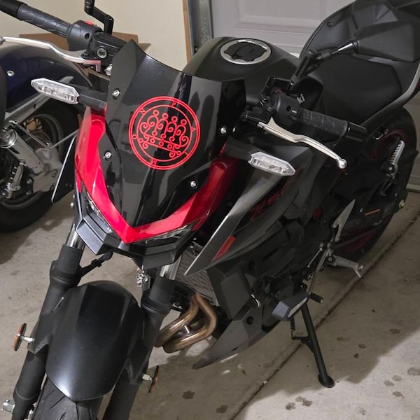 Lucifer Sigil Vinyl CAR DECAL Occult Seal of Satan, Luciferianism - Etsy