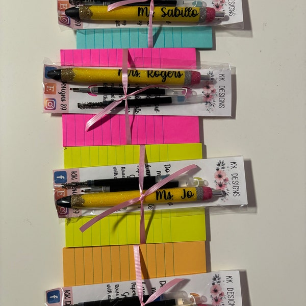 Retro Resin Teacher Stapler, Custom Desk Stapler, Composition Notebook ...