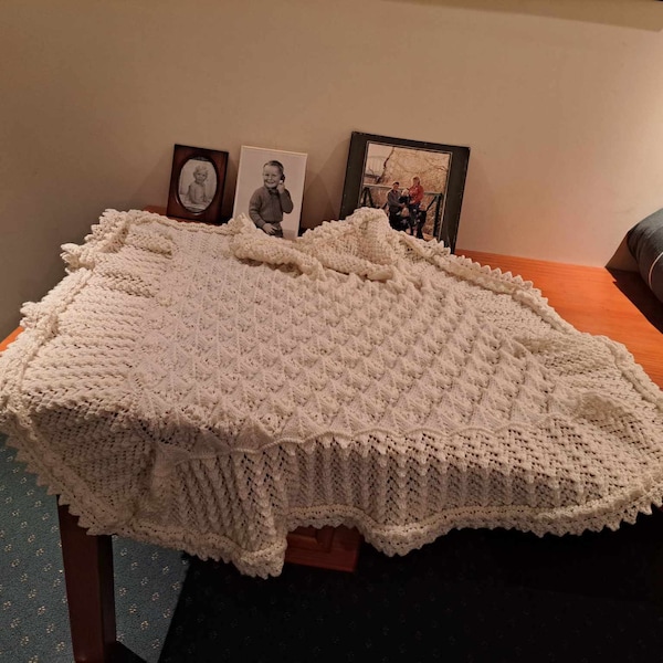 SUNBEAM 700 BABY Shawl/ Heirloom Baby Shawl/baby Shower Gift/ Baby ...