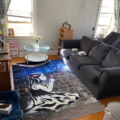 Colorful Abstract World Map Rugs, Abstract Map Rug, Colorful Rugs, Map ...