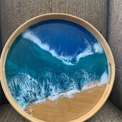 White and Gold Resin Mirror, Super Gorgeous 30 Resin Mirror, Custom ...