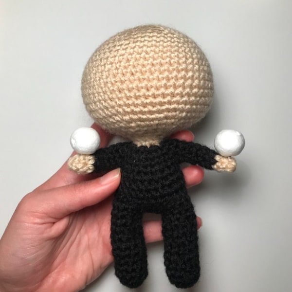6" Chibi Doll Base - Amigurumi Crochet Pattern for Custom Customizable ...