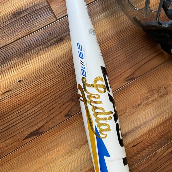 Custom Baseball Bat Decal, Name Decal, Baseball Decal, Baseball Bat ...