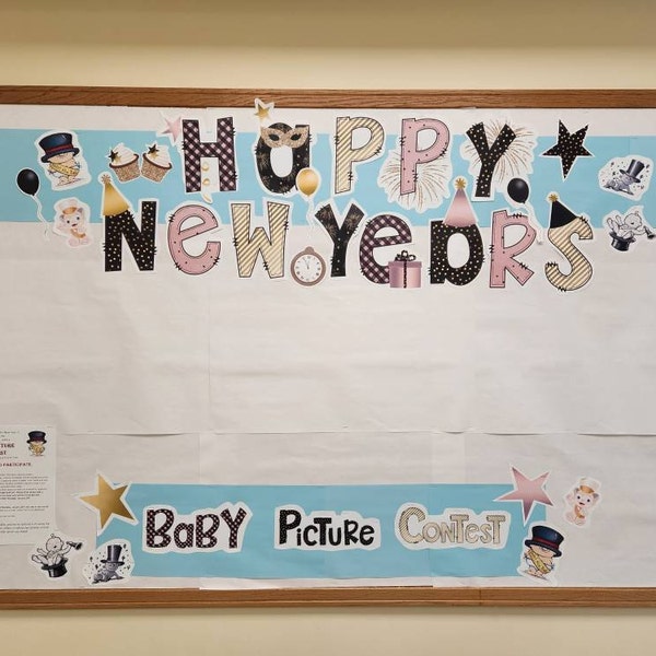 New Year's Alphabet PNG, New Years PNG Letters, Numbers & Accessories ...