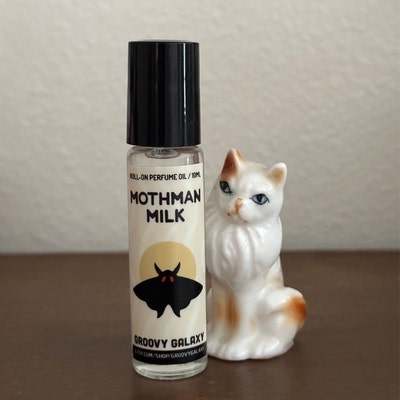 Mothman Milk Roll on Perfume Oil / Cryptid Perfume, Weird Funky Unique ...