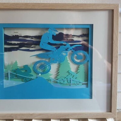 Shadow Box Frame Svg Cnc or Laser Cut Template for 3mm - Etsy