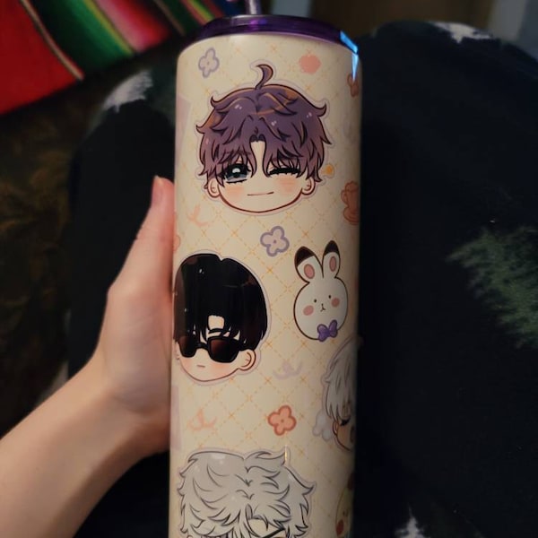 Obey Me Shall We Date Chibis Stickers 1 & 2 Mammon, Lucifer, Asmo, Levi ...