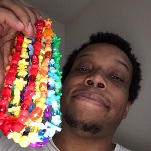 Crystal Strawberry Kandi Bracelets - Etsy