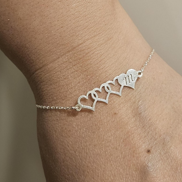 Matching Bracelets for 4, Sister Bracelet for 5, Friendship Bracelet ...