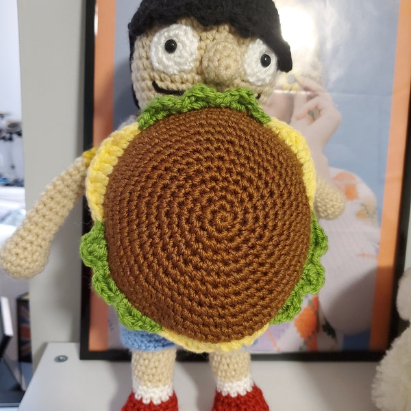 Pepe (peepo) Crochet Handmade Doll - Etsy