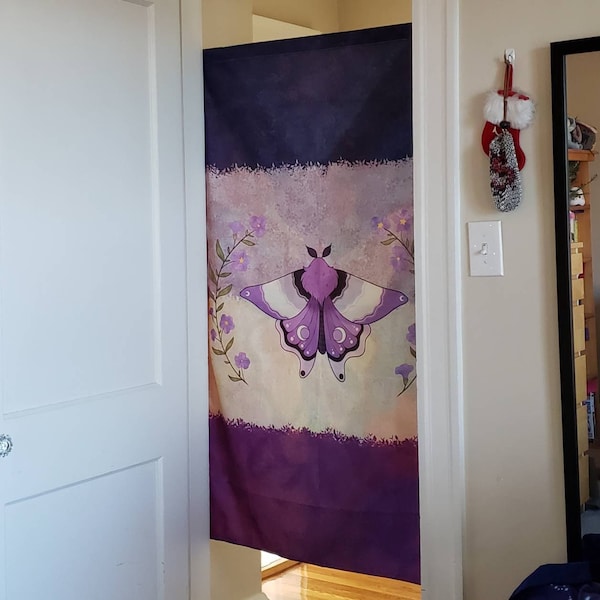 Cottagecore Aesthetic Asexual Pride Moth Flag | Ace Flag | Pride Flag ...