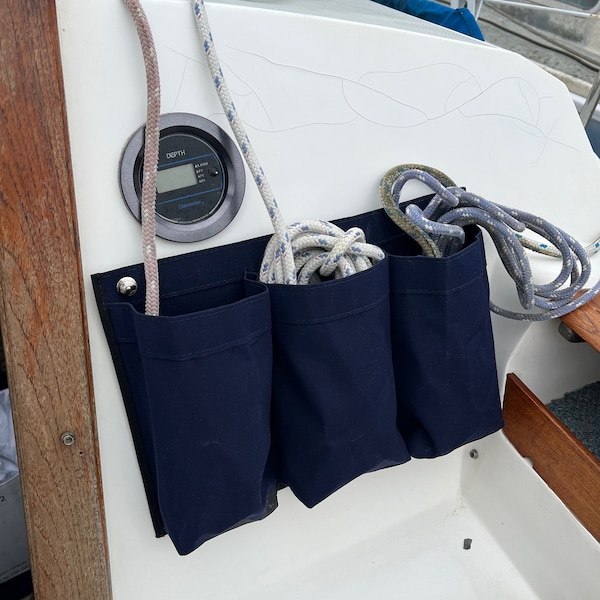 Halyard Bag, Sail Winch Rope Storage, Sheet Bag, Sail Bag, Garden Bag ...