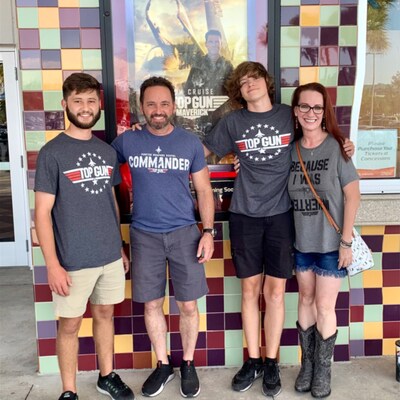 Top Gun Because I Was Inverted Womens Shirt Gray T-shirt Tom Cruise Jet ...