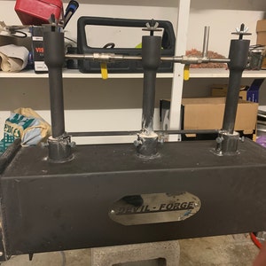 Fb2mb10kg DEVIL-FORGE Gas Propane Melting Furnace Foundry Burner for ...