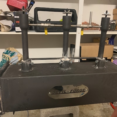 Fb2mb10kg DEVIL-FORGE Gas Propane Melting Furnace Foundry Burner for ...