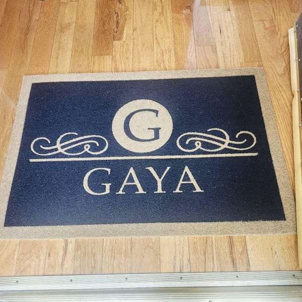 The Most Durable and Elegant Custom Door Mat Available. Infinity Custom ...