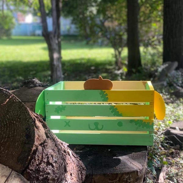 Spider-man Gift Hand Painted Crate Spooky Basket Bundle - Etsy