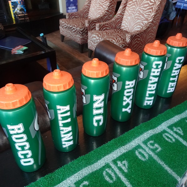 Personalized Gatorade Bottles Birthday Party Favors, Basketball ...