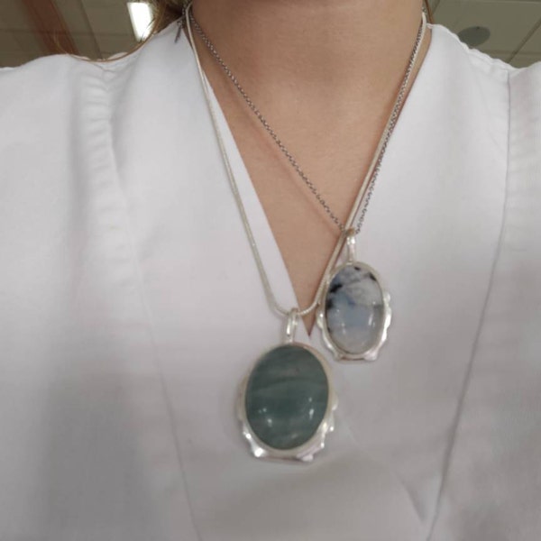 Australian Triplet Opal Pendant 925 Sterling Silver Pendant Triplet ...